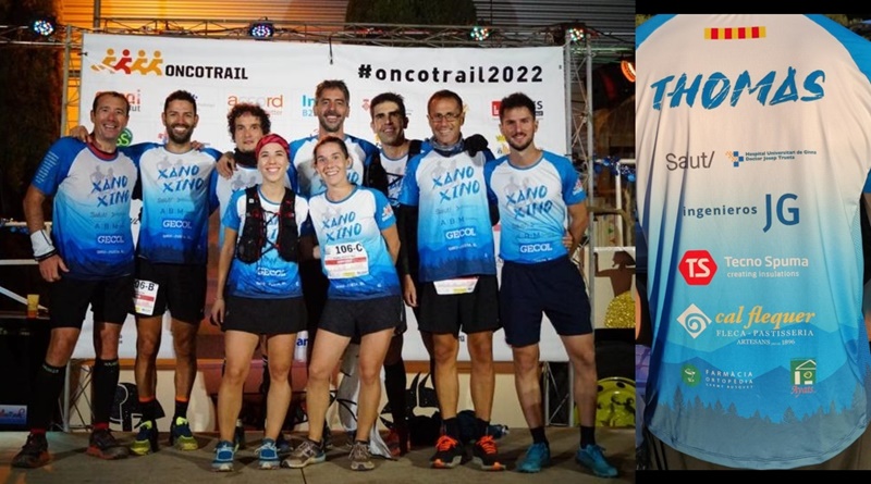 Tecno-Spuma colabora activamente en la Oncotrail - Tecno-Spuma