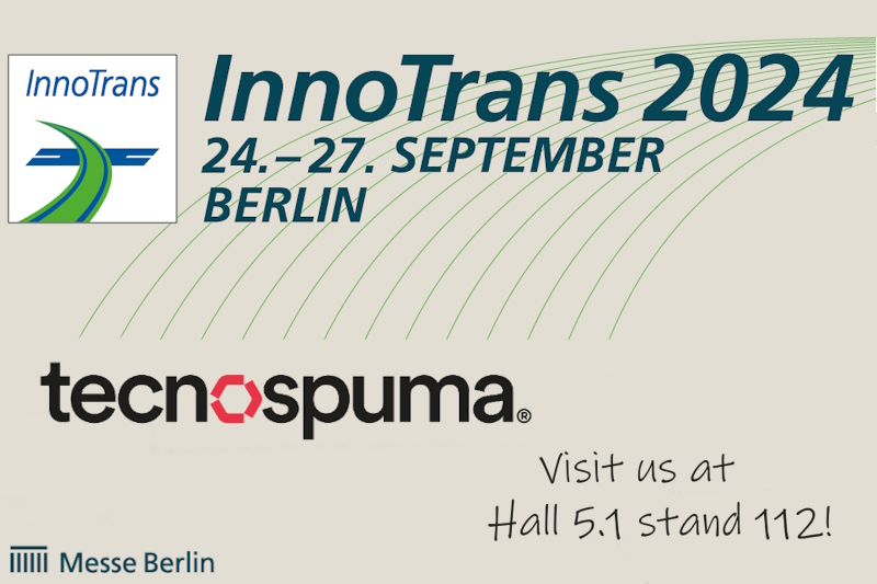 Tecno Spuma wird als Aussteller an der InnoTrans 2024 – BERLIN (Halle 5 ...